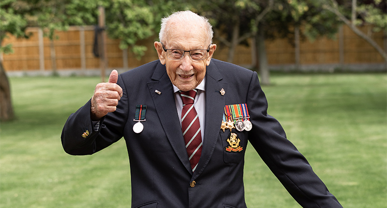 Stannah joins the Captain Tom 100 challenge with £100 donation per ...