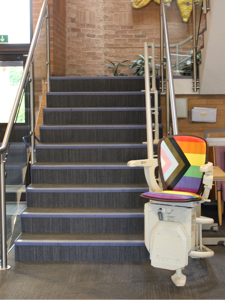 Stannah creates one off design for Pride - Stannah Corporate